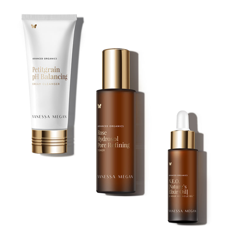The Holy Trinity Daily Skin Care Routine (FULL) - 100% Natural Skincare